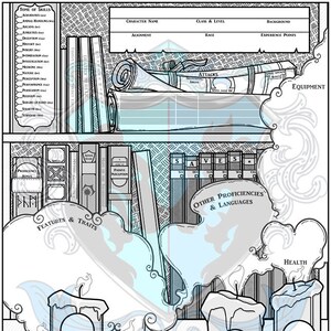 D&D 5e Druid Character Sheet - Etsy Canada