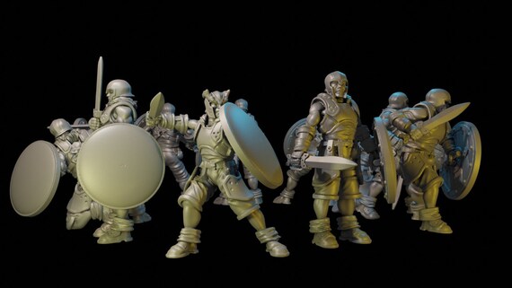 Kingsguard Soldiers Set Sword and Shield | Etsy