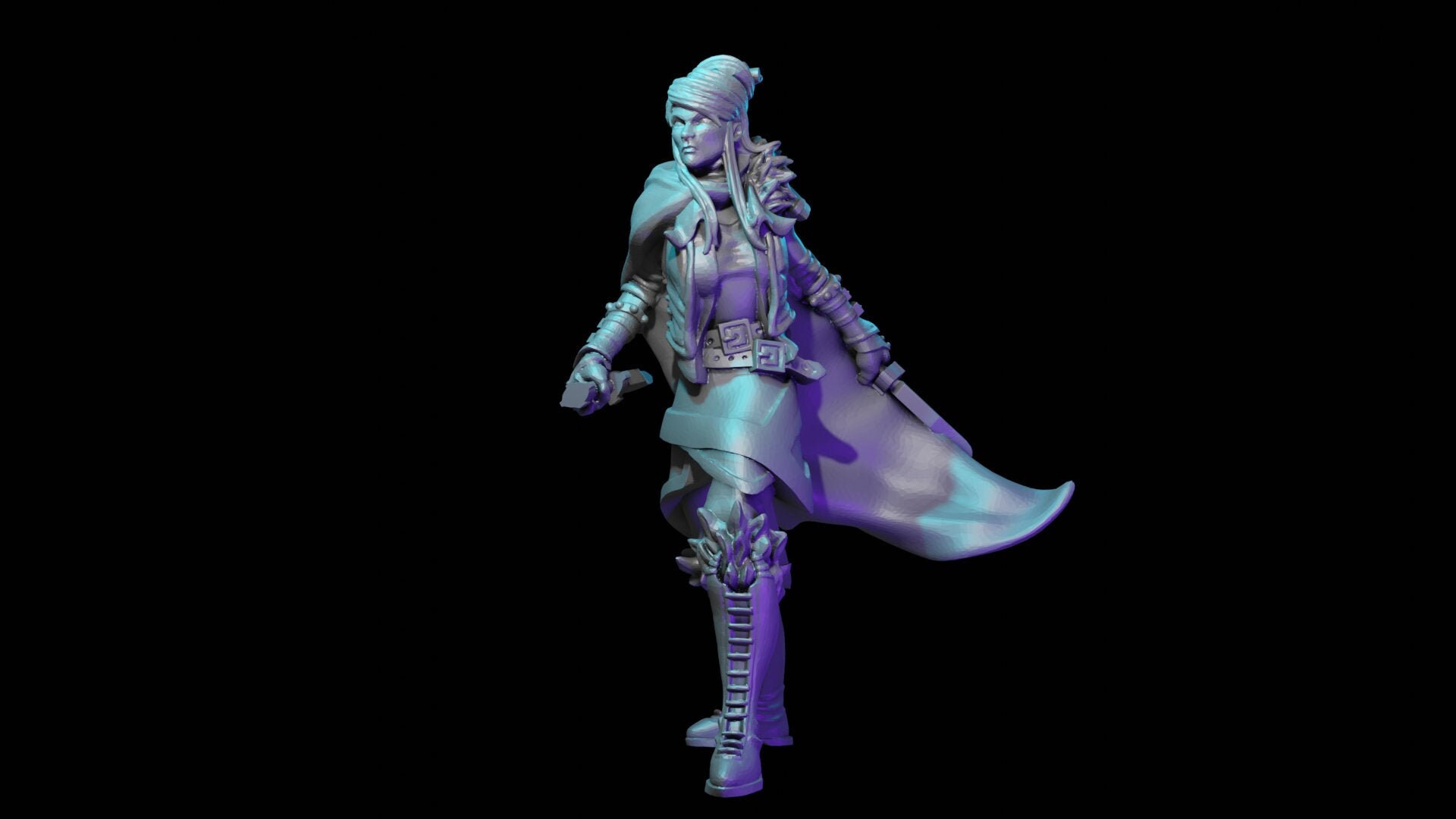 Human Female Rogue Dual Daggers | Etsy