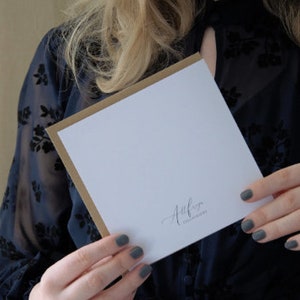 Floral Birthday Card | Hand Drawn Cards | Modern Calligraphy | Birthday ...