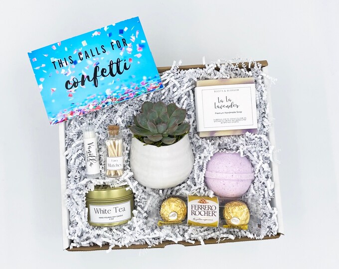 Congratulations Gift Set, Personalized Congrats Gift Box, Achievement ...