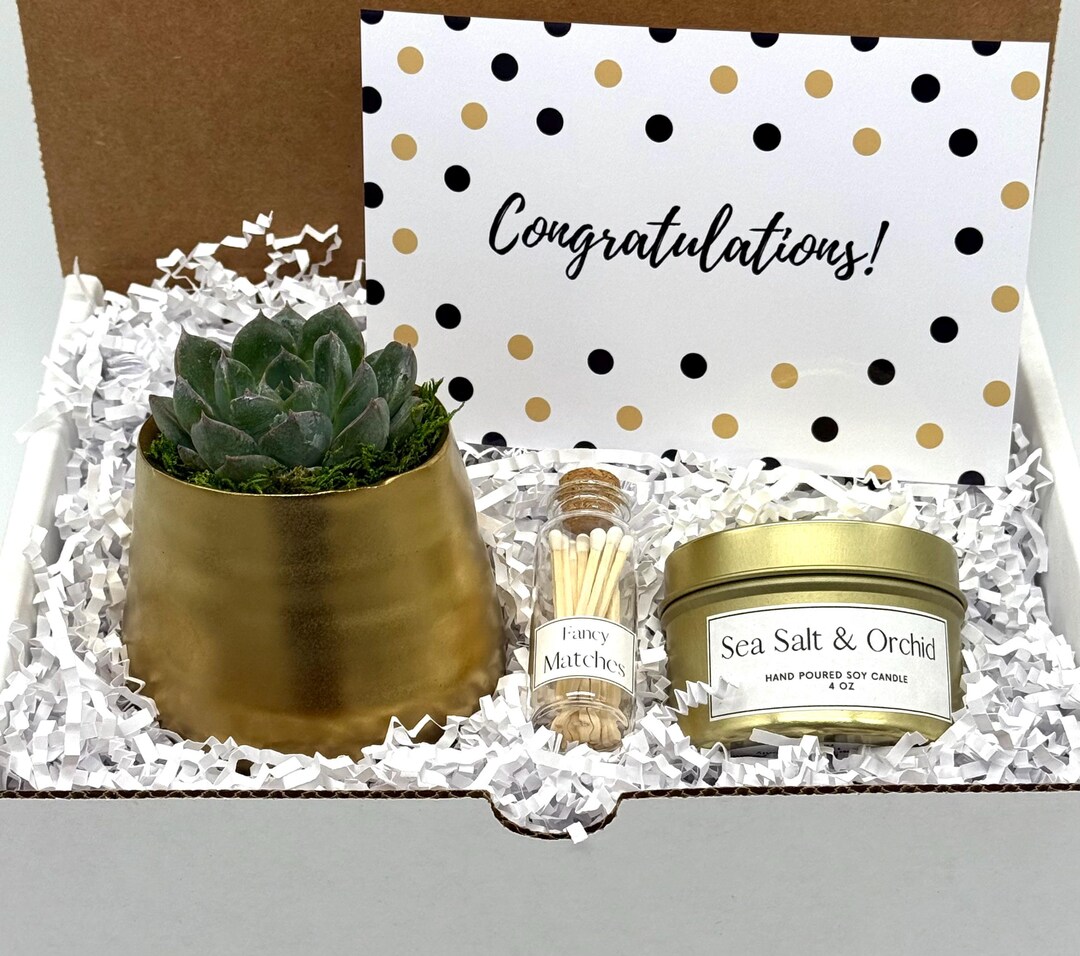 Congratulations Gift Box - Congrats Gift - Personalized Gift Box ...