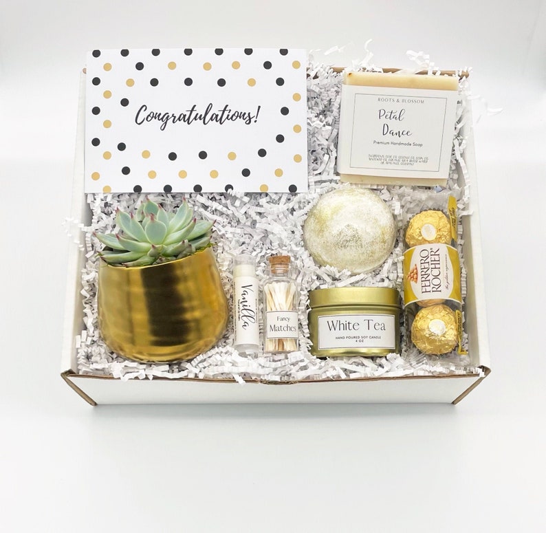 Congratulations Gift Set Personalized Congrats Gift Box - Etsy