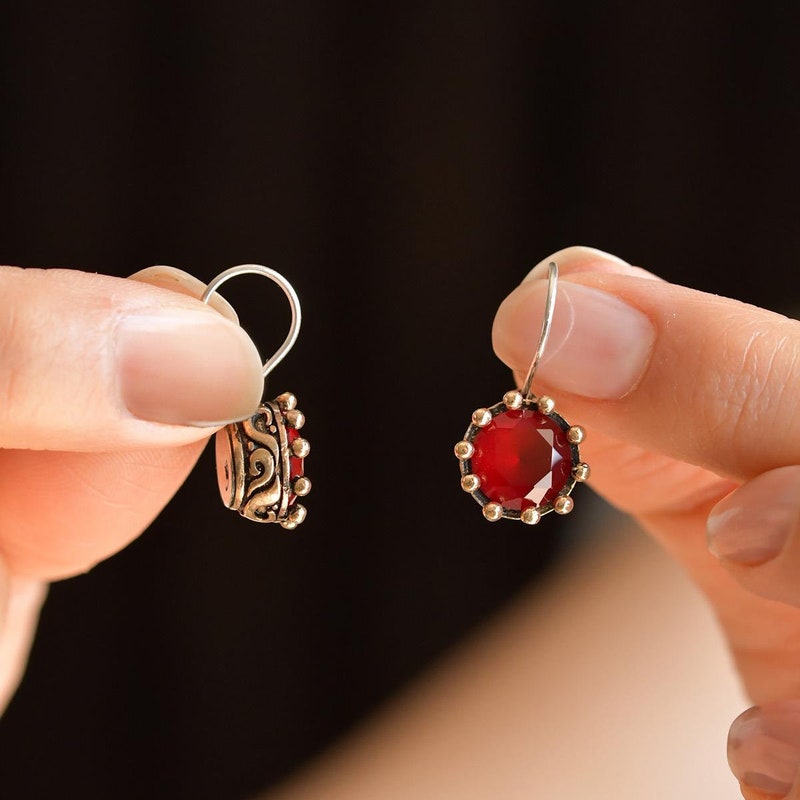 Russian Ruby Jewelry - Etsy