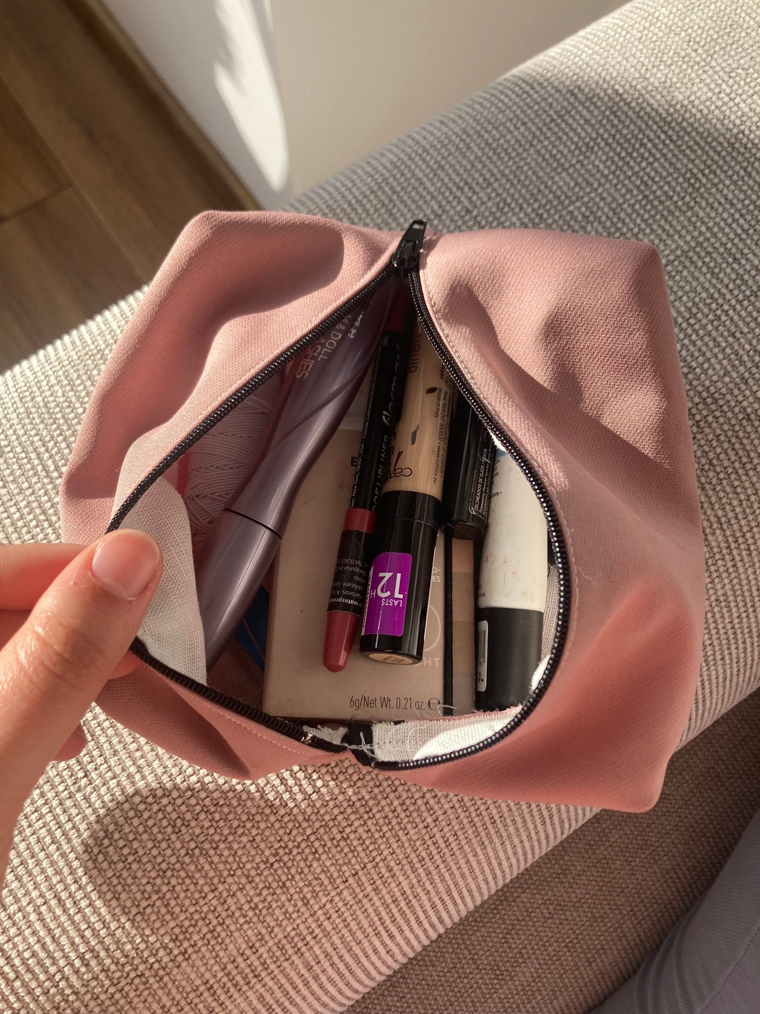 Rose Makeup Bag Pattern + Free Gift Youtube Tutorial Easy and Fun ...