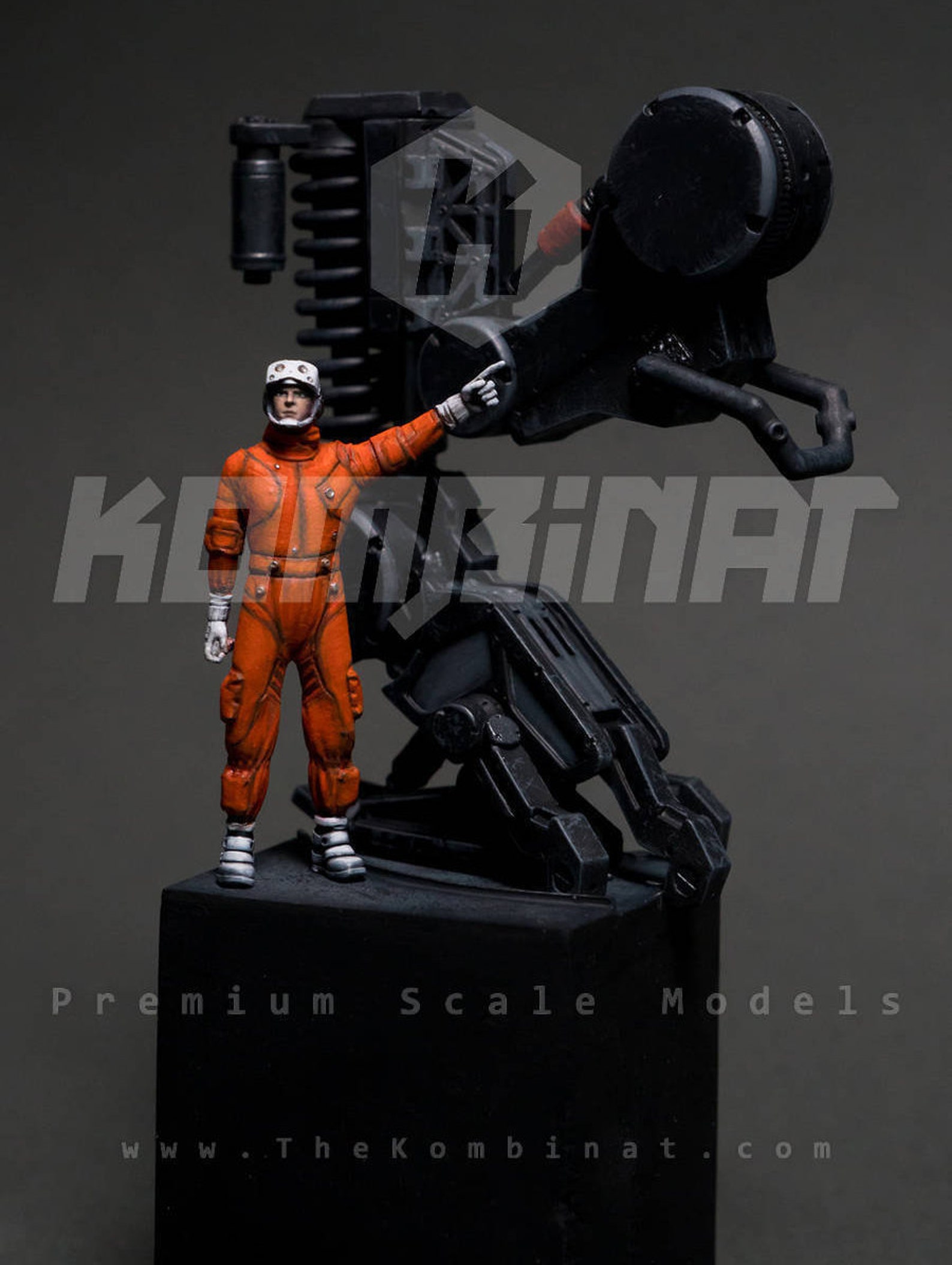 A Huge Sci-fi Resin Scale Model Kit of a 5DR Technical Rescue Mecha Aka ...