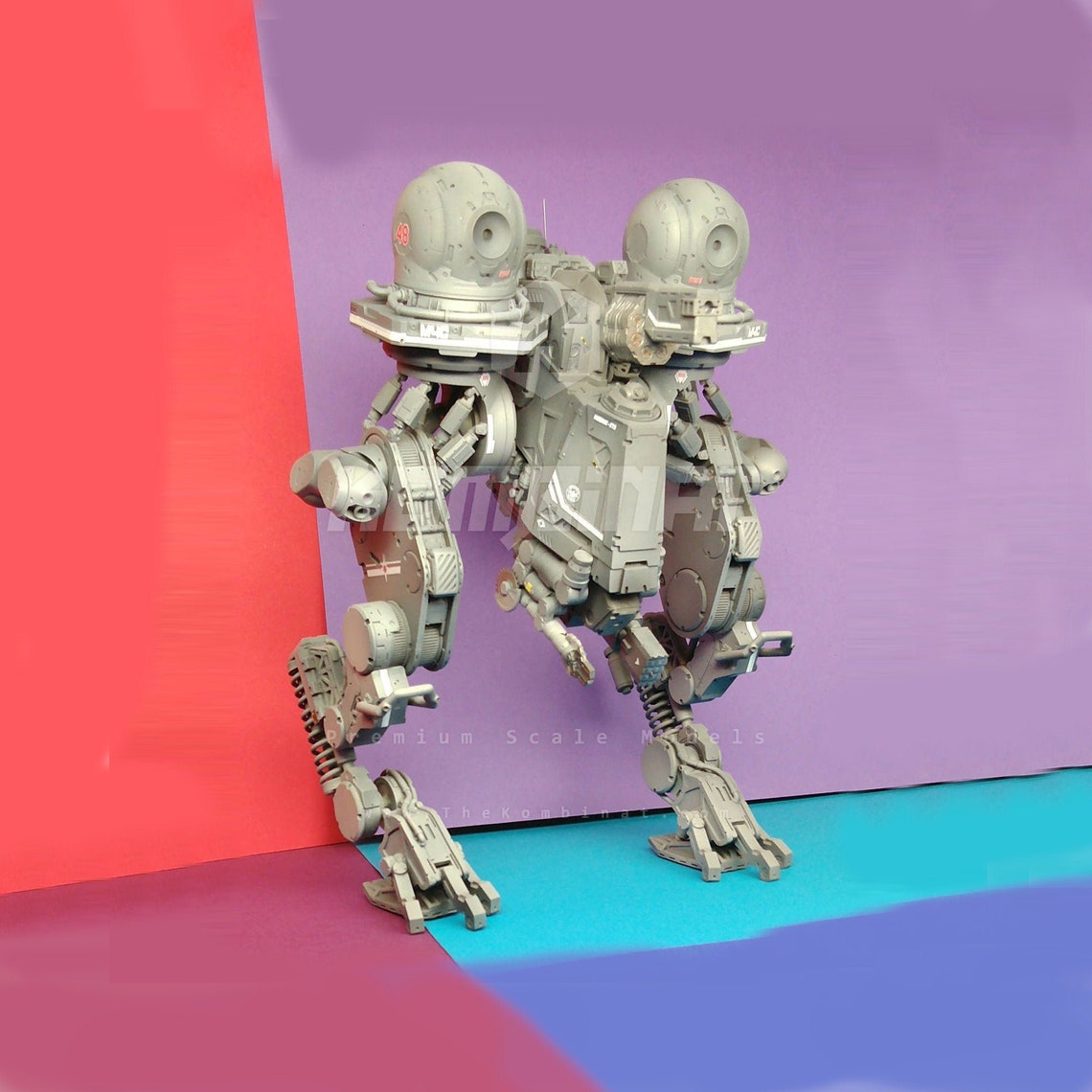 A Huge Sci-fi Resin Scale Model Kit of a 5DR Technical Rescue | Etsy