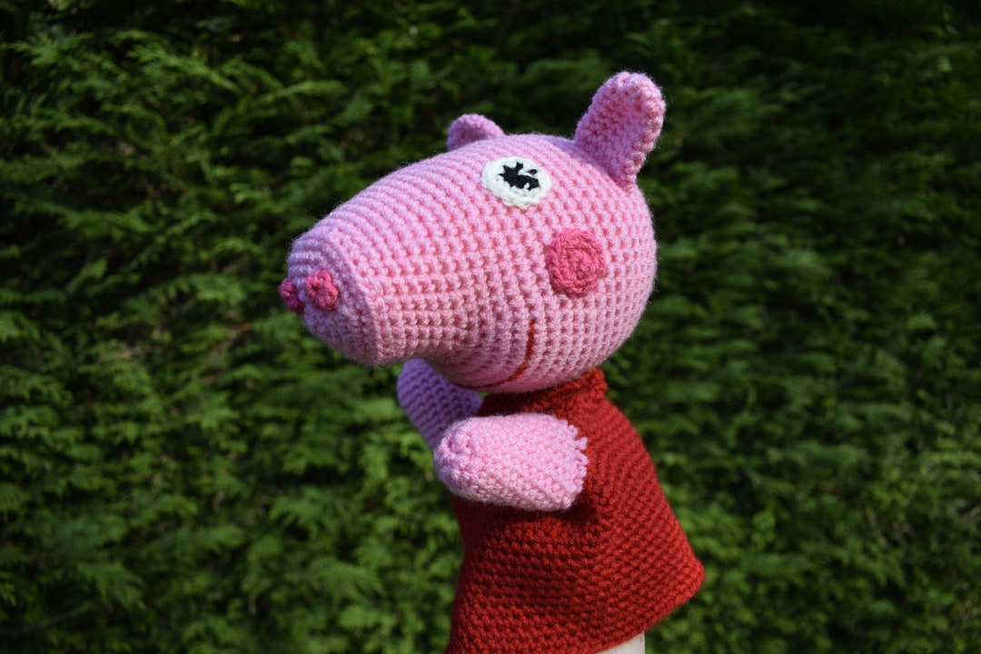 Peppa Pig Hand Puppet. PDF Crochet Pattern - Etsy