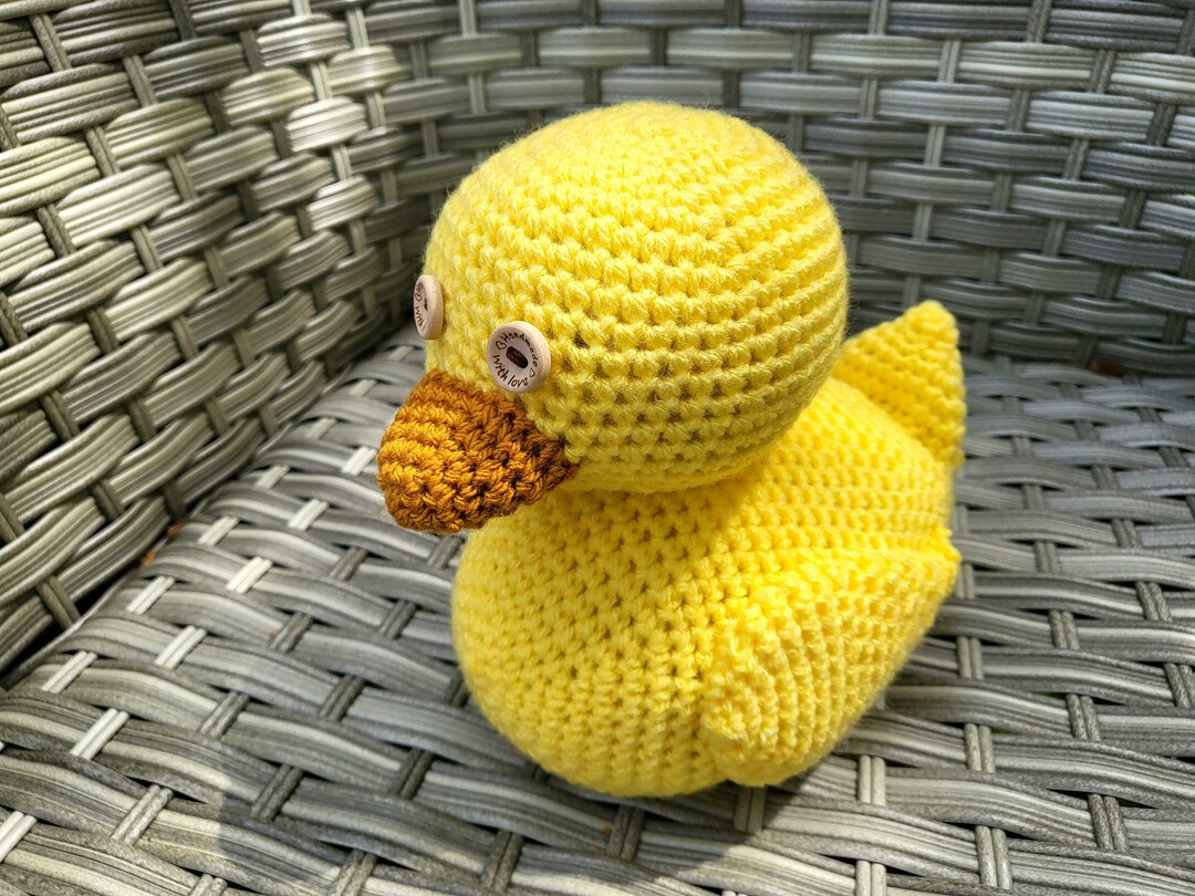 Quack the Duck Crochet Pattern. PDF Download. - Etsy