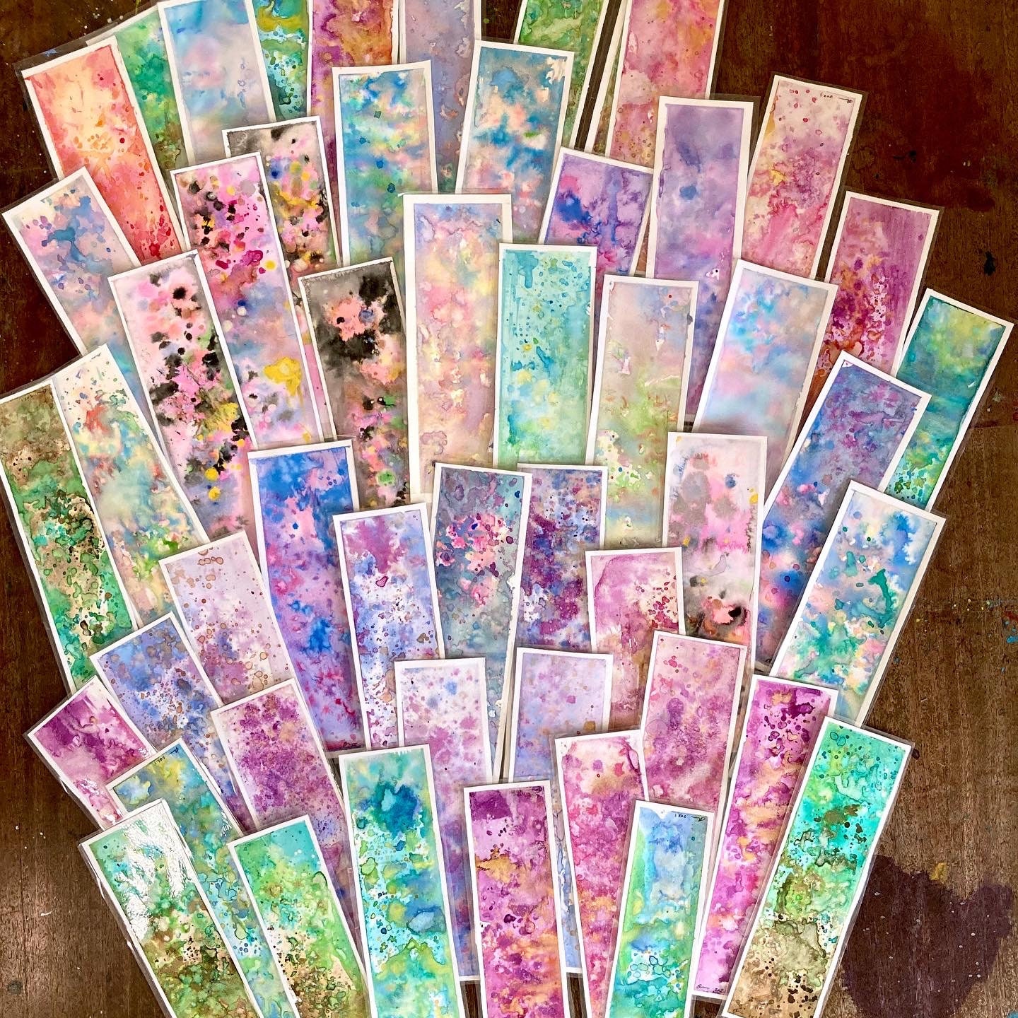 Original Ink Bookmarks - Etsy Australia