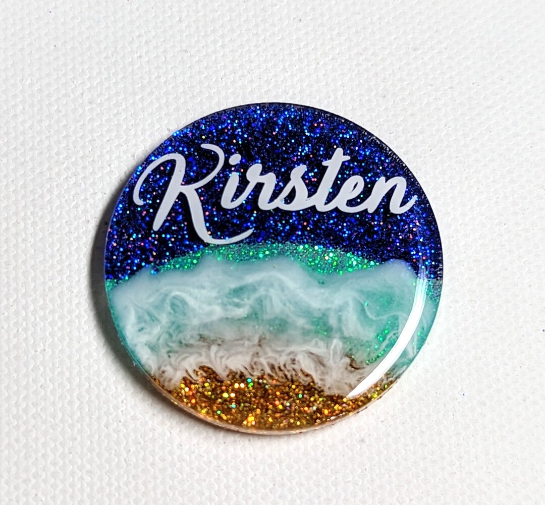 Ocean Badge Reel, Summer Nurse Badge Reel, Beach Badge Holder, Cute ...