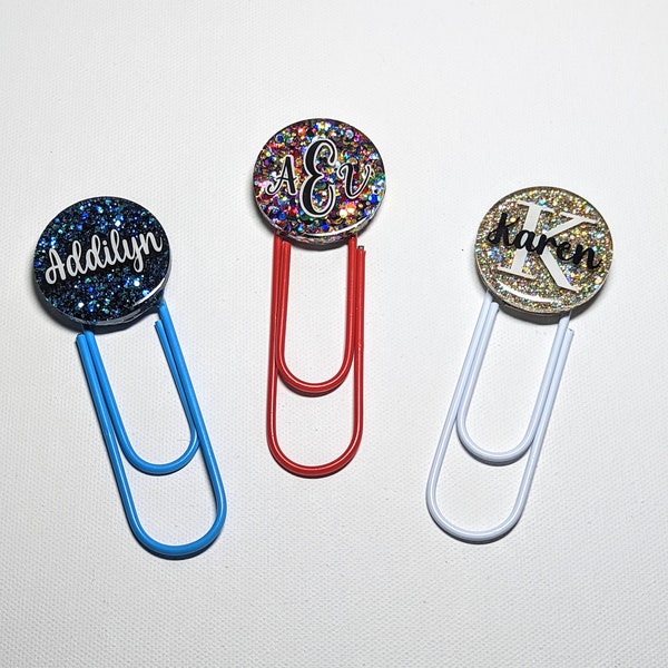 Paperclip Bookmark - Etsy