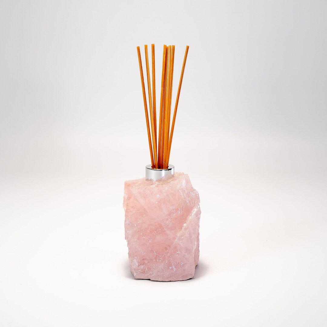 Rose Quartz Oil Diffuser | Crystal Oil Diffuser | Oil Diffuser - Etsy