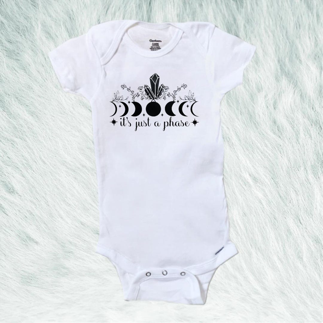 Baby Bodysuit - It’s A Phase - Moon Phase - Mystical Baby Clothes ...