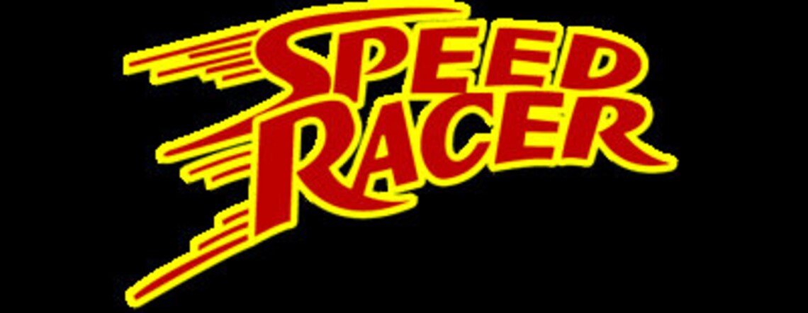 Speed Racer Logo | SVG PNG and JPG Format | Yellow Red Logo | - Etsy