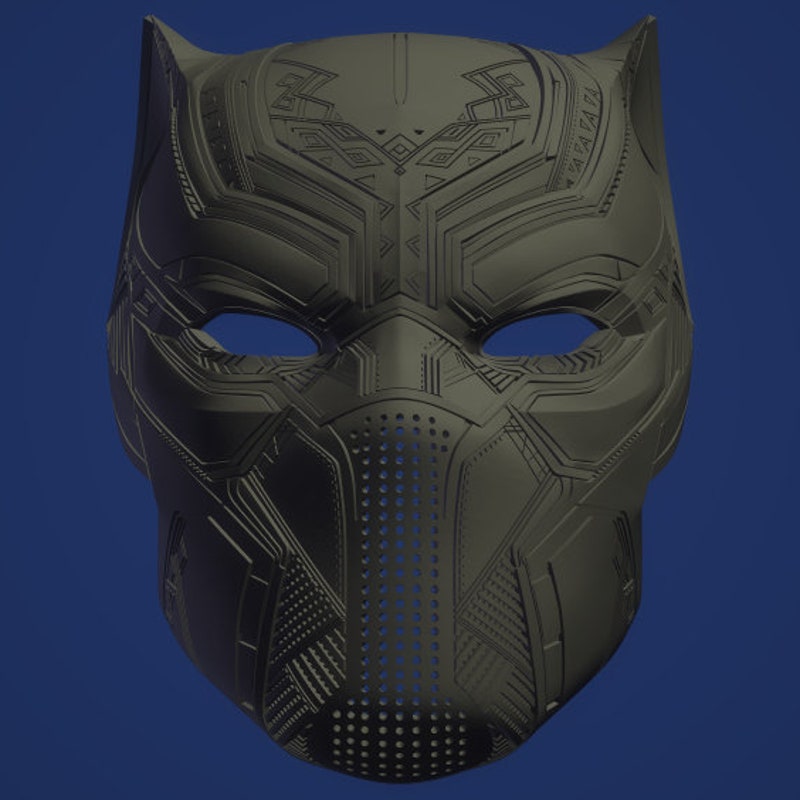 Black Panther Mask - Etsy