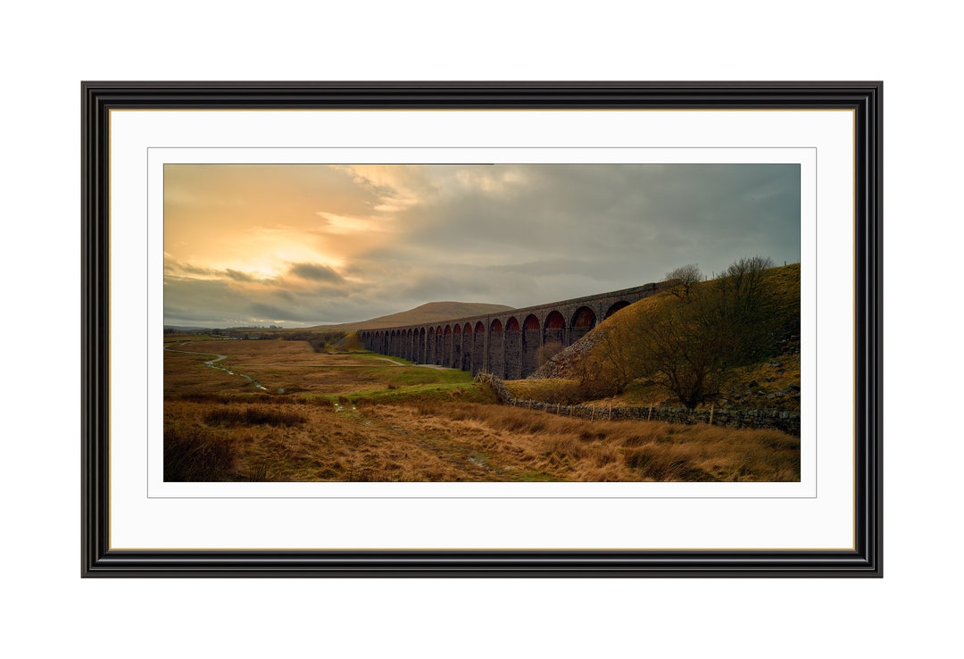 Ribblehead Viaduct Print - Sunrise Landscape, Fine Art Giclee - Etsy
