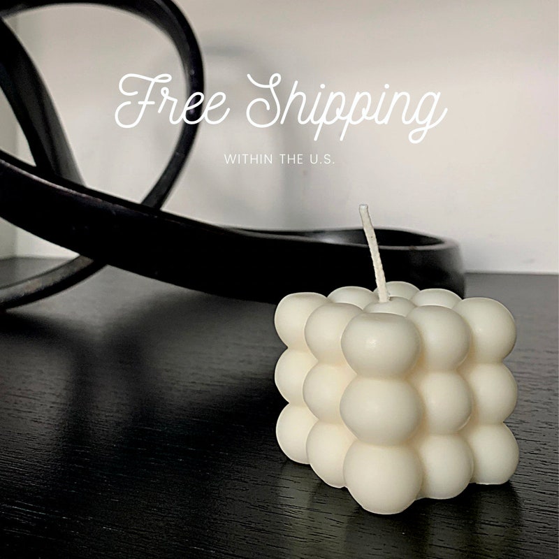 Rubik's Cube Candle - Etsy