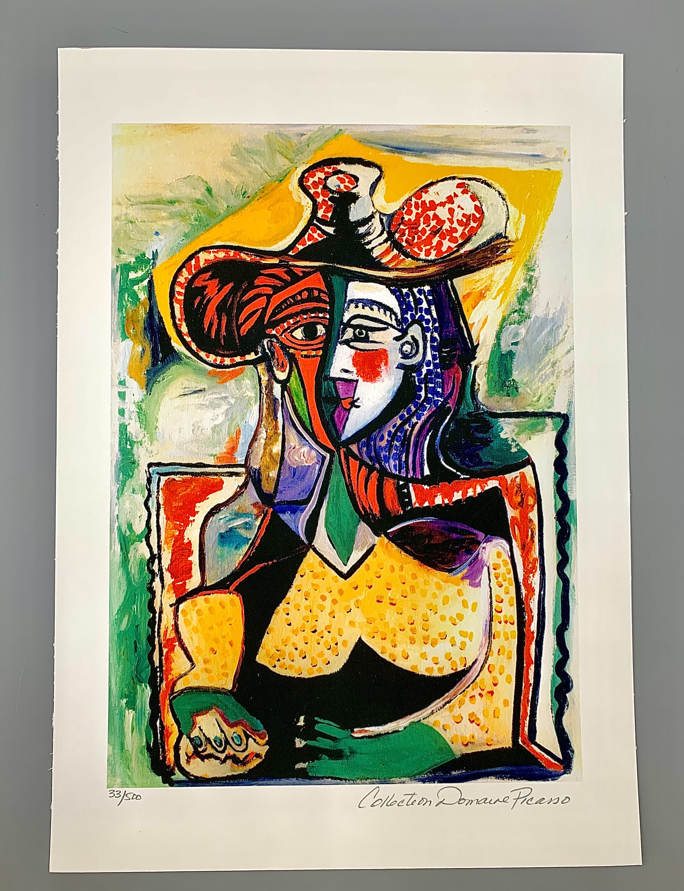 Pablo Picasso "portrait of a Woman" Limited Edition Giclee Print Estate ...