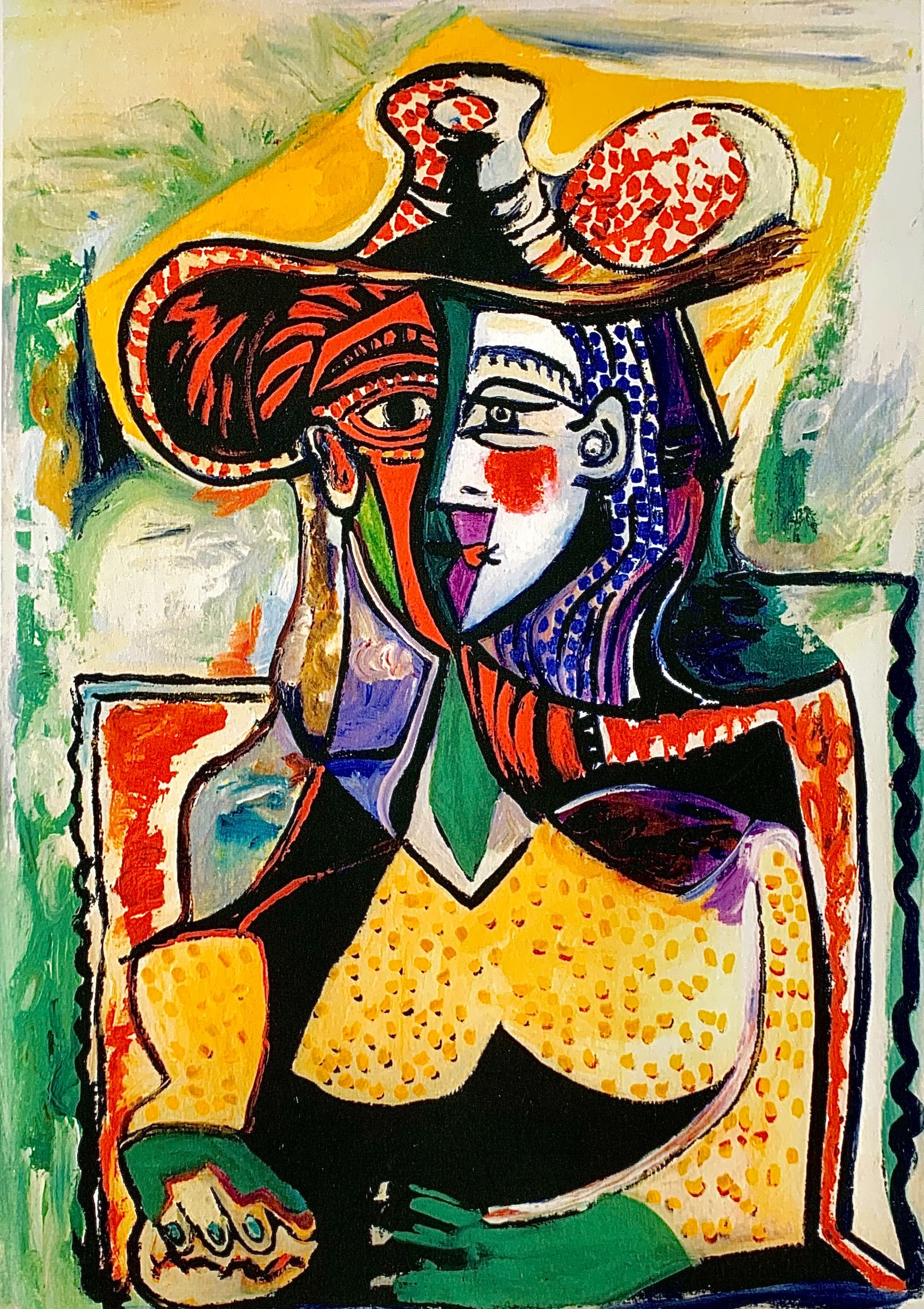 Pablo Picasso "portrait of a Woman" Limited Edition Giclee Print Estate ...