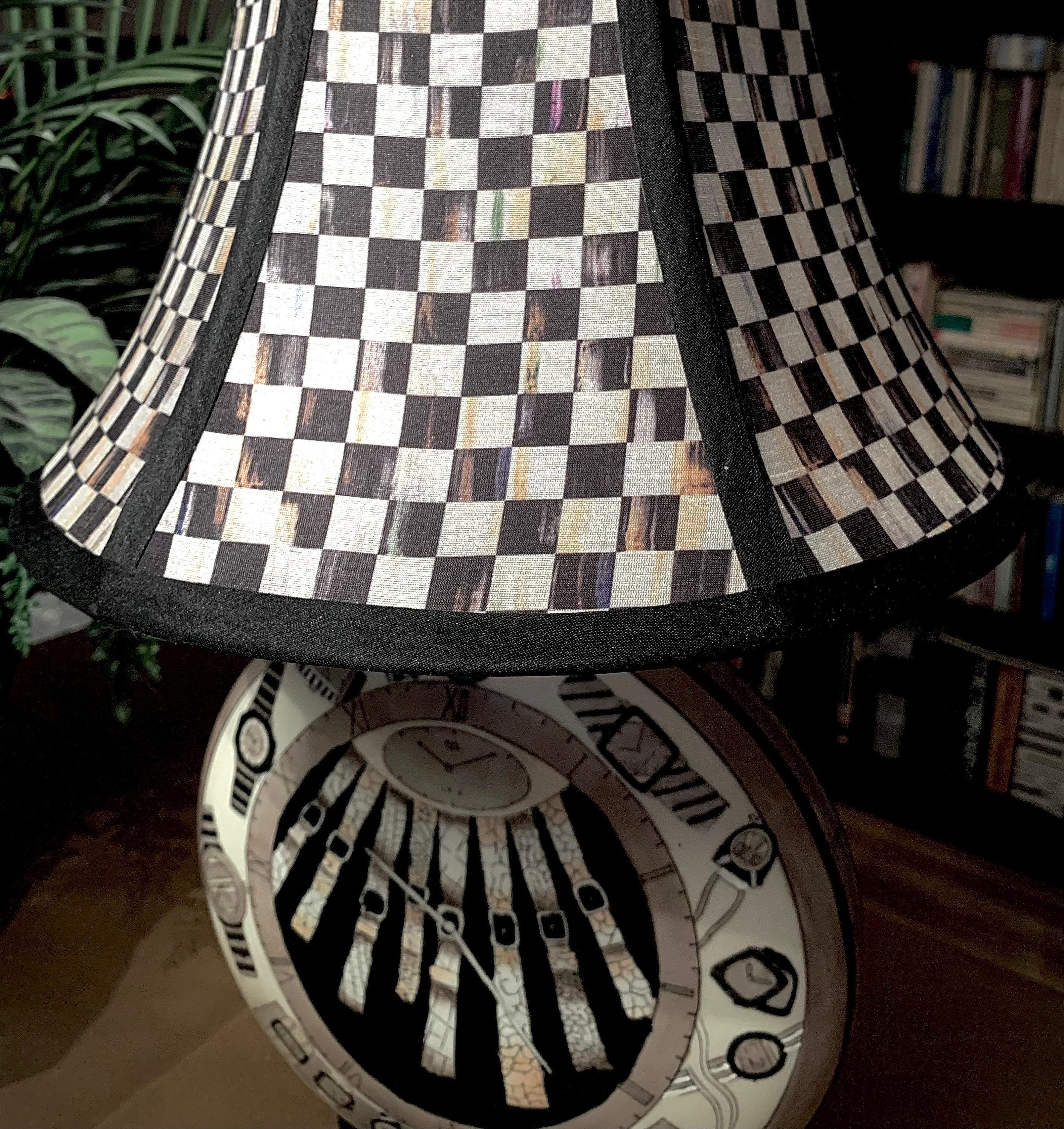 Frederick Cooper-tyndale Vintage Clock Themed Lamp Refurbished Lighting ...