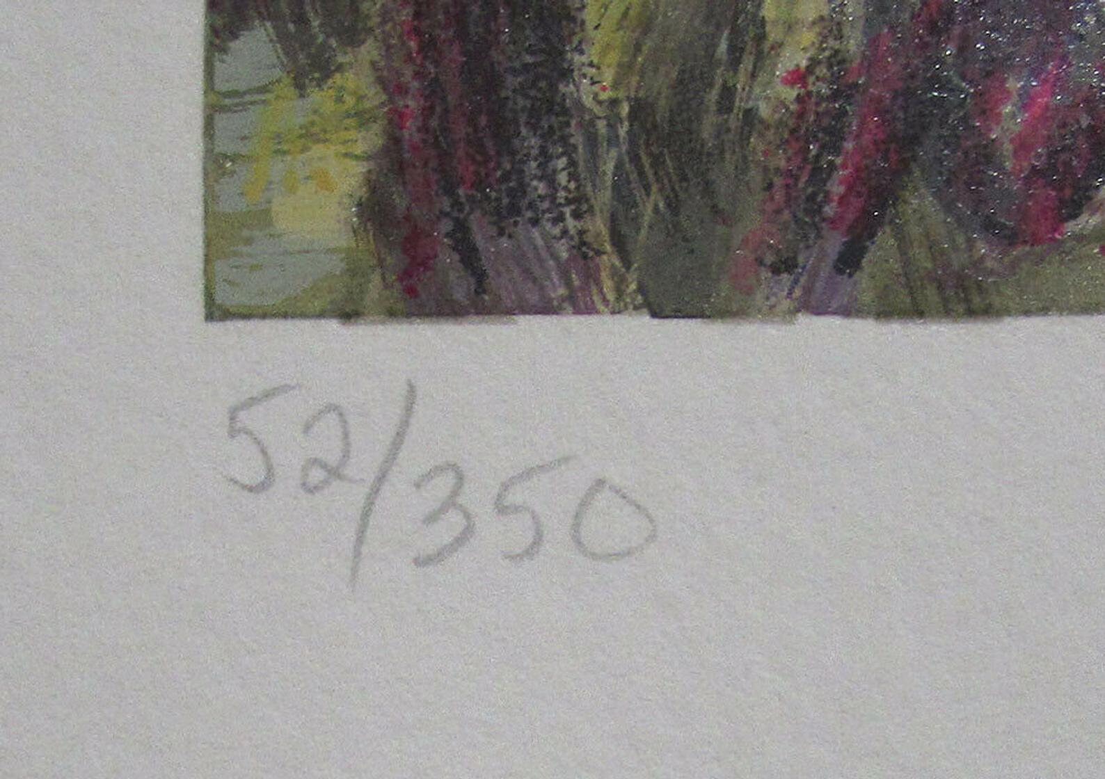 The Garden Room by California Artist Barbara A Wood Signed and Numbered ...