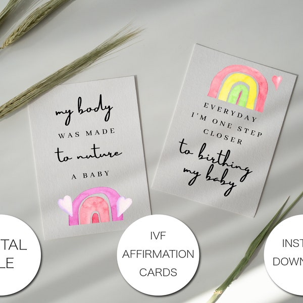 Ivf Support Card - Etsy