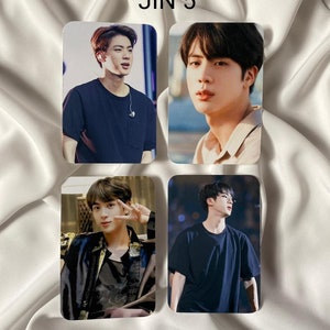 BTS Jin Photocards 4pcs - Etsy UK