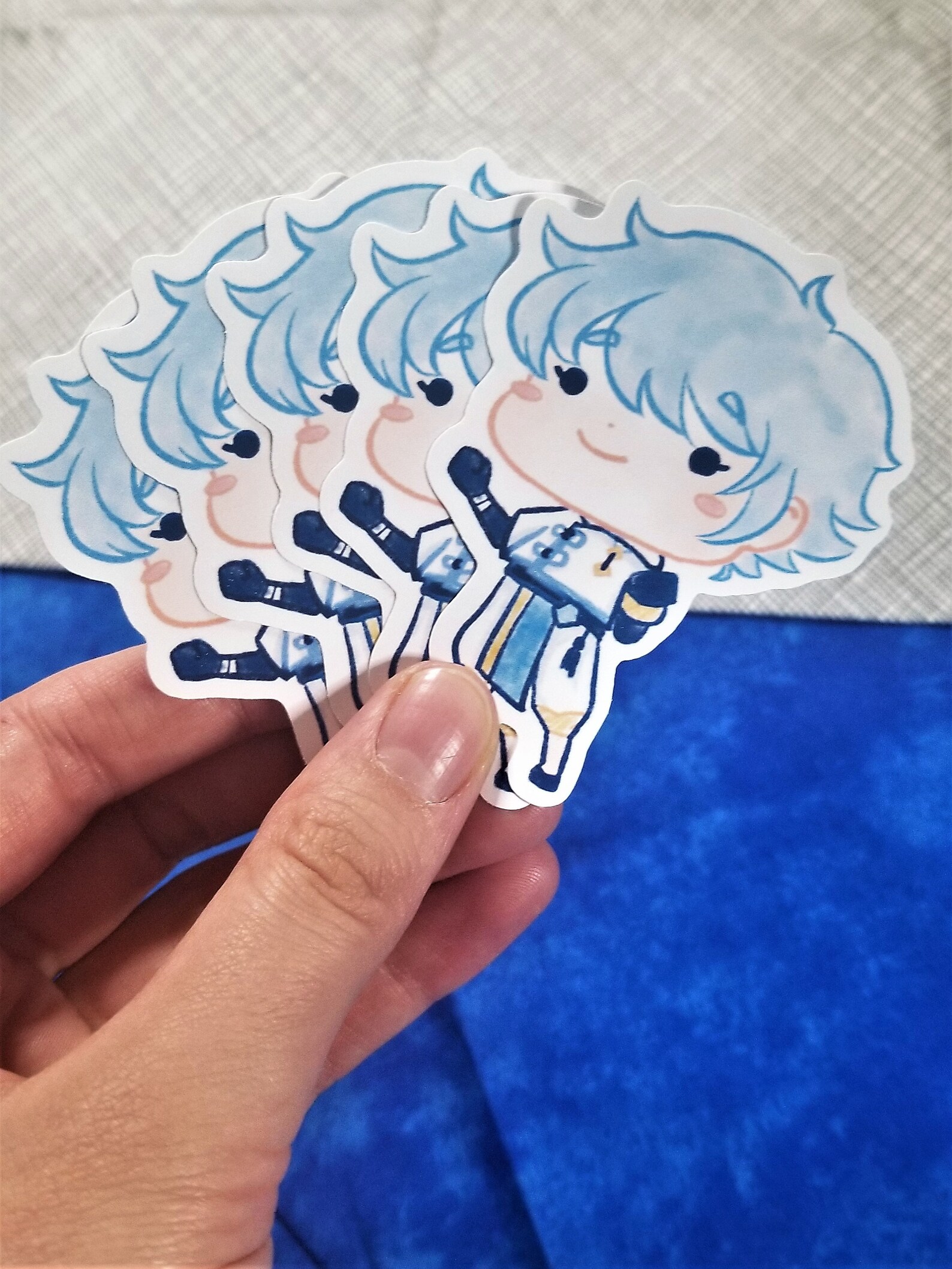 Chibi Chongyun Sticker Iceboy Genshin Impact - Etsy Canada