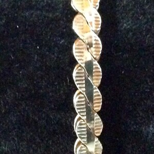 Korean Made Silver Chained Bracelet - Etsy