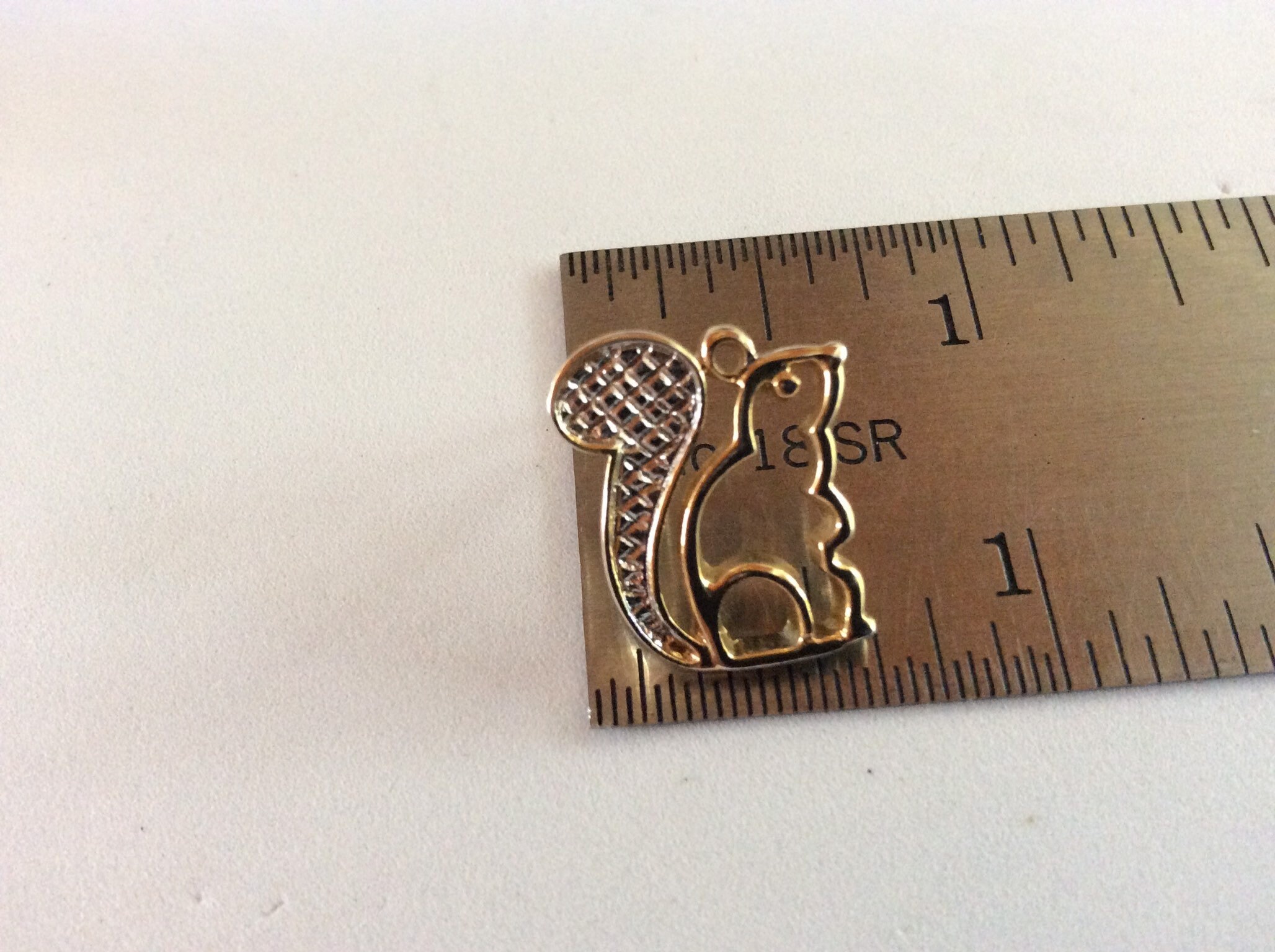 Avon Gold Toned Squirrel Tac Pin With Silver Tone Tail - Etsy