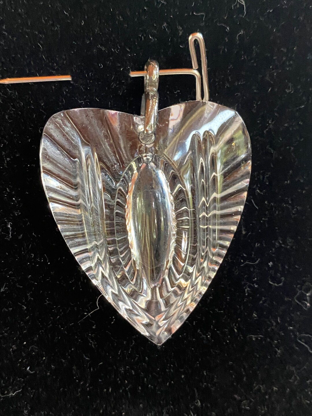 Waterford Crystal Heart Pendant - Etsy