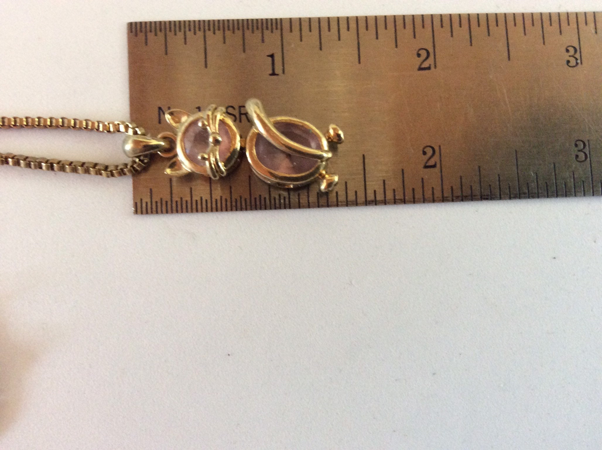 Cute Avon Chain and Cat Pendant Necklace - Etsy