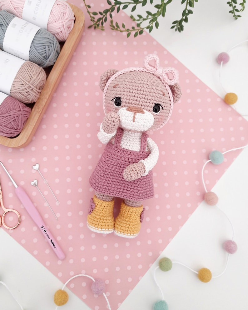 Amigurumi Crochet Pattern Ollie & Tilly Bear Pattern Bundle - Etsy
