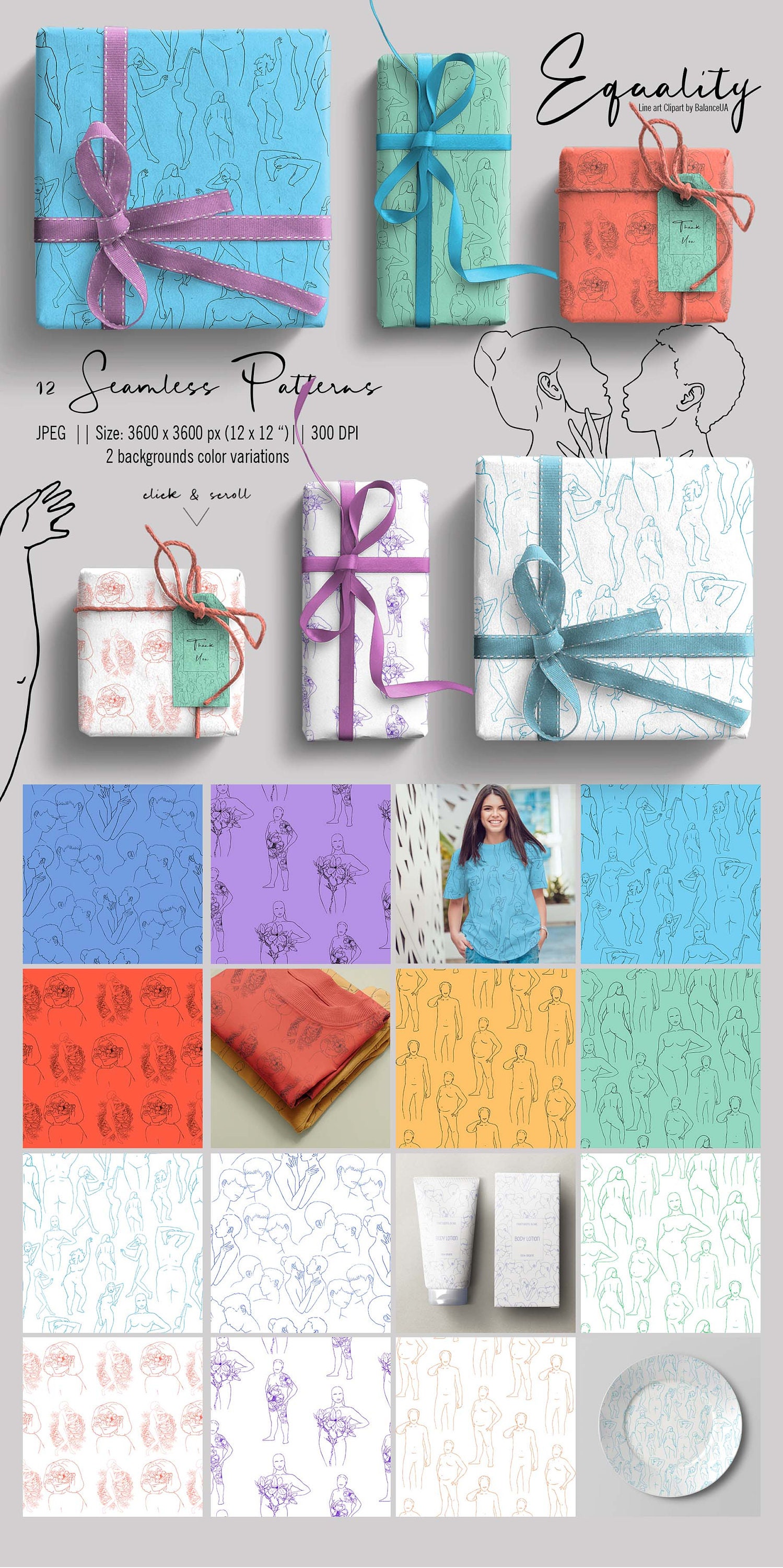 Equality Line Art Clipart, Line Art Floral PNG, Line Art Figures ...