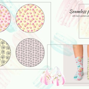 Watercolor Digital Paper Pack 12''x12'', Birthday Digital Paper ...