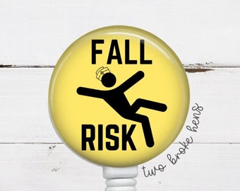 Fall Risk Badge - Etsy