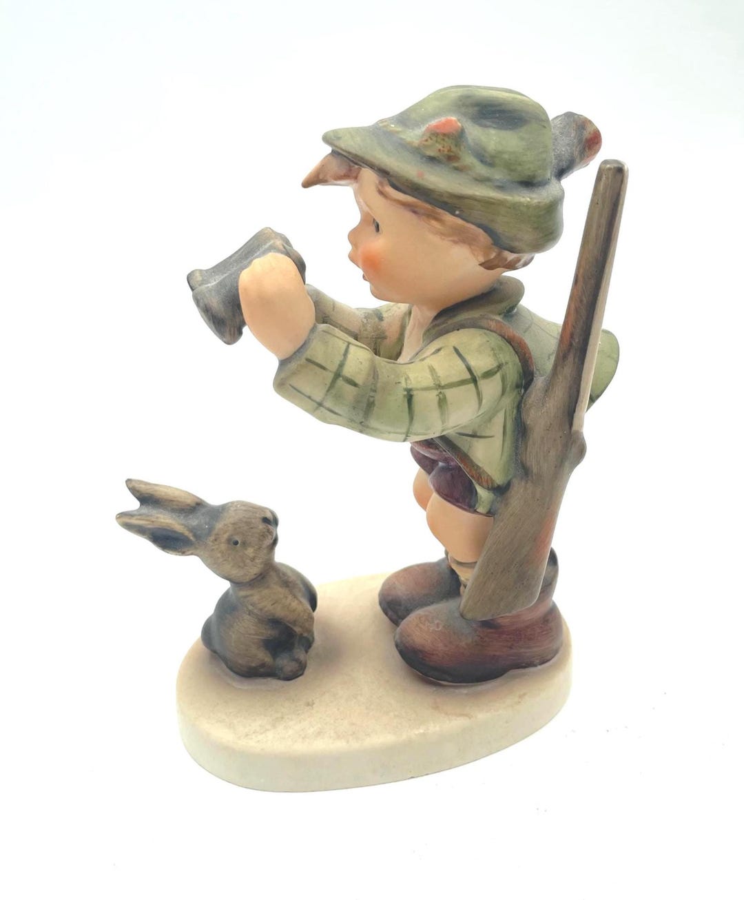 Vintage Goebel Hummel Figurine: Good Hunting Boy With Rabbit - Etsy