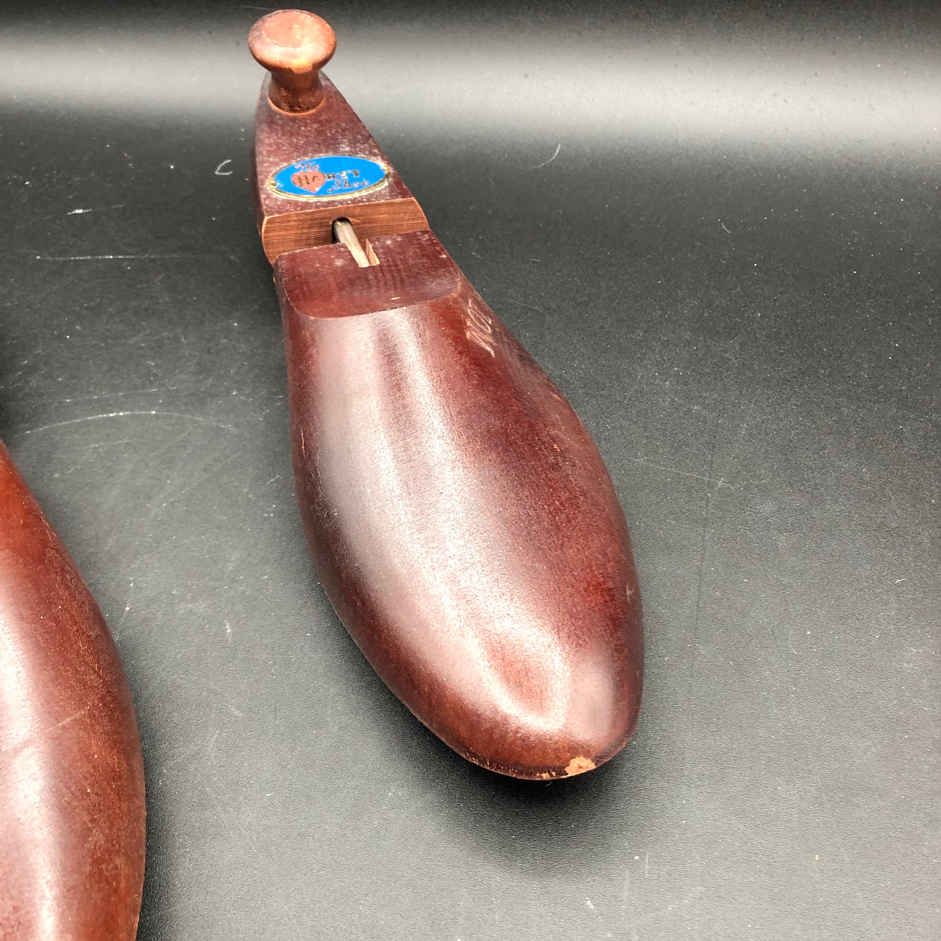 Vintage Hartt Company Wooden Shoe Trees Stretchers Pair Size 10M Forms ...