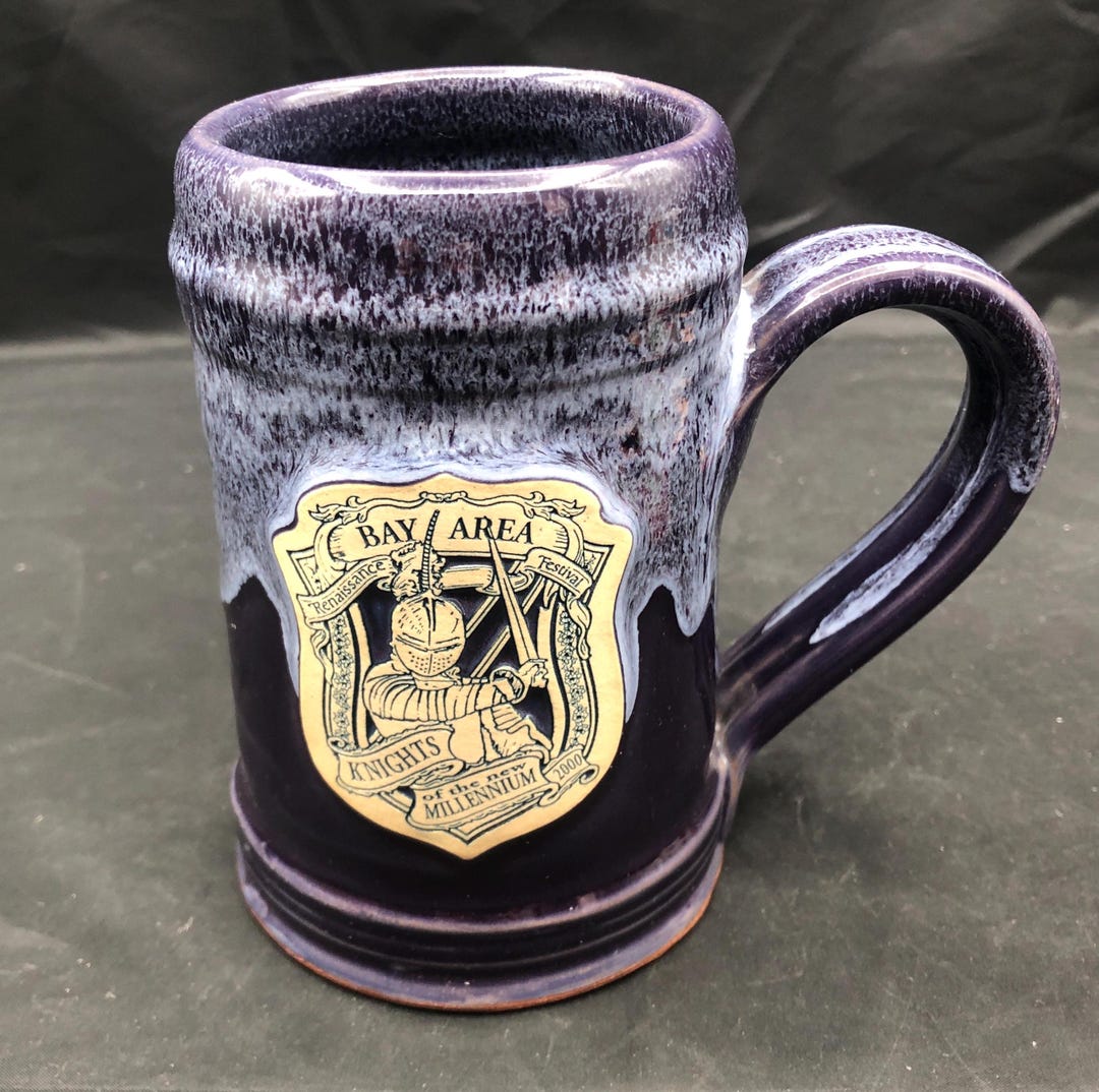 Vintage Renaissance Festival Mug Tankard Bay Area 2000 Knights of New ...