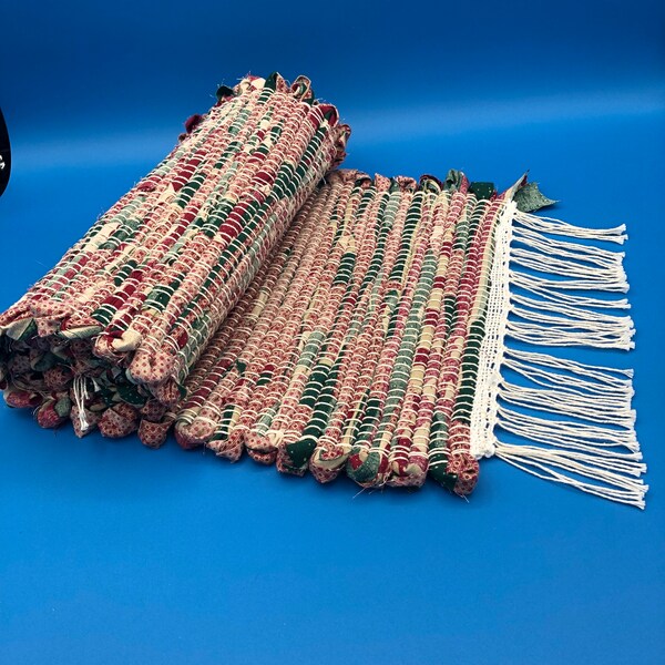 Rag Rug Runner - Etsy