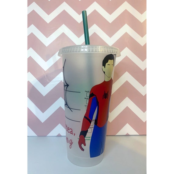 Kitchen & Dining Personalized Gift Marvel Cold Cup Tom Holland Cup ...