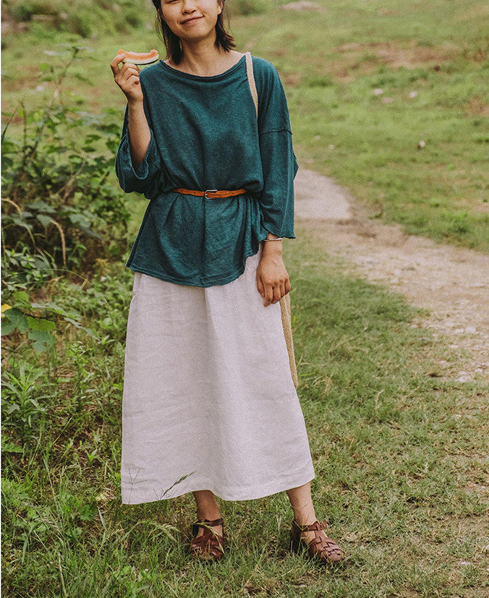 Linen Strap Dress Summer Linen Dress Linen Slip Dress Plus - Etsy