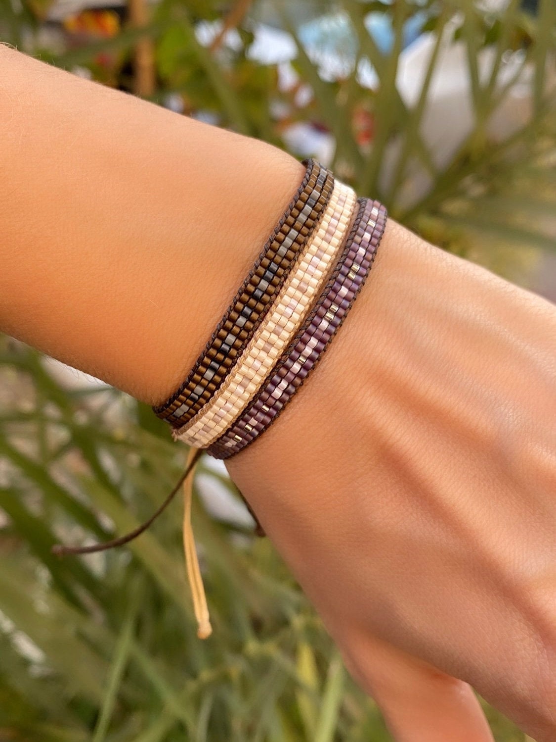 Custom Morse Code Beaded Bracelet Morse Code Jewelry - Etsy