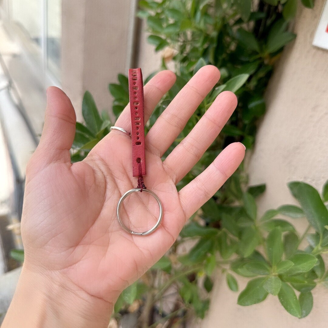 Custom Morse Code Mens Leather Key Chain Daddy of an Angel - Etsy UK