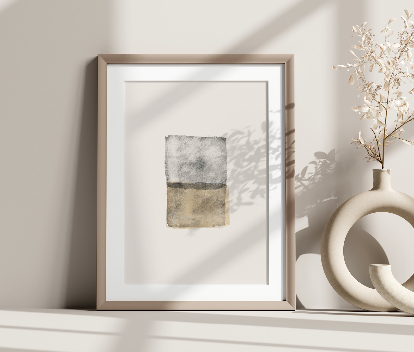 Abstract Neutral Printable Art, Minimalist Scandinavian Design Art ...