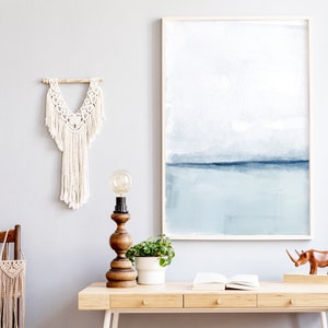 Coastal Beach Gallery Wall, Set of 5 Prints, Boho Printable, Watercolor ...