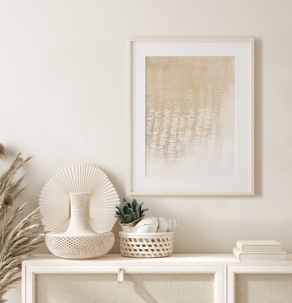 Earth Tone Wall Art Boho Beach Decor for Livingroom Coastal - Etsy