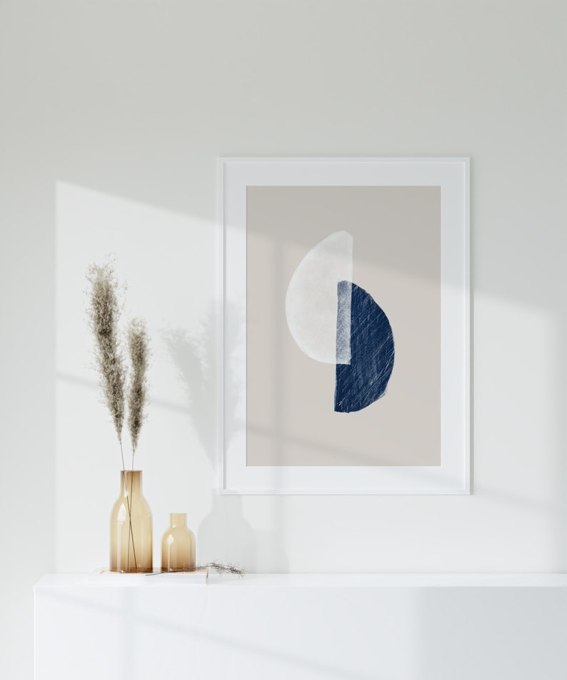 Abstract Watercolor Print Beach Printable Art Geometric - Etsy