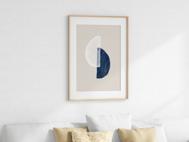 Abstract Watercolor Print Beach Printable Art Geometric - Etsy